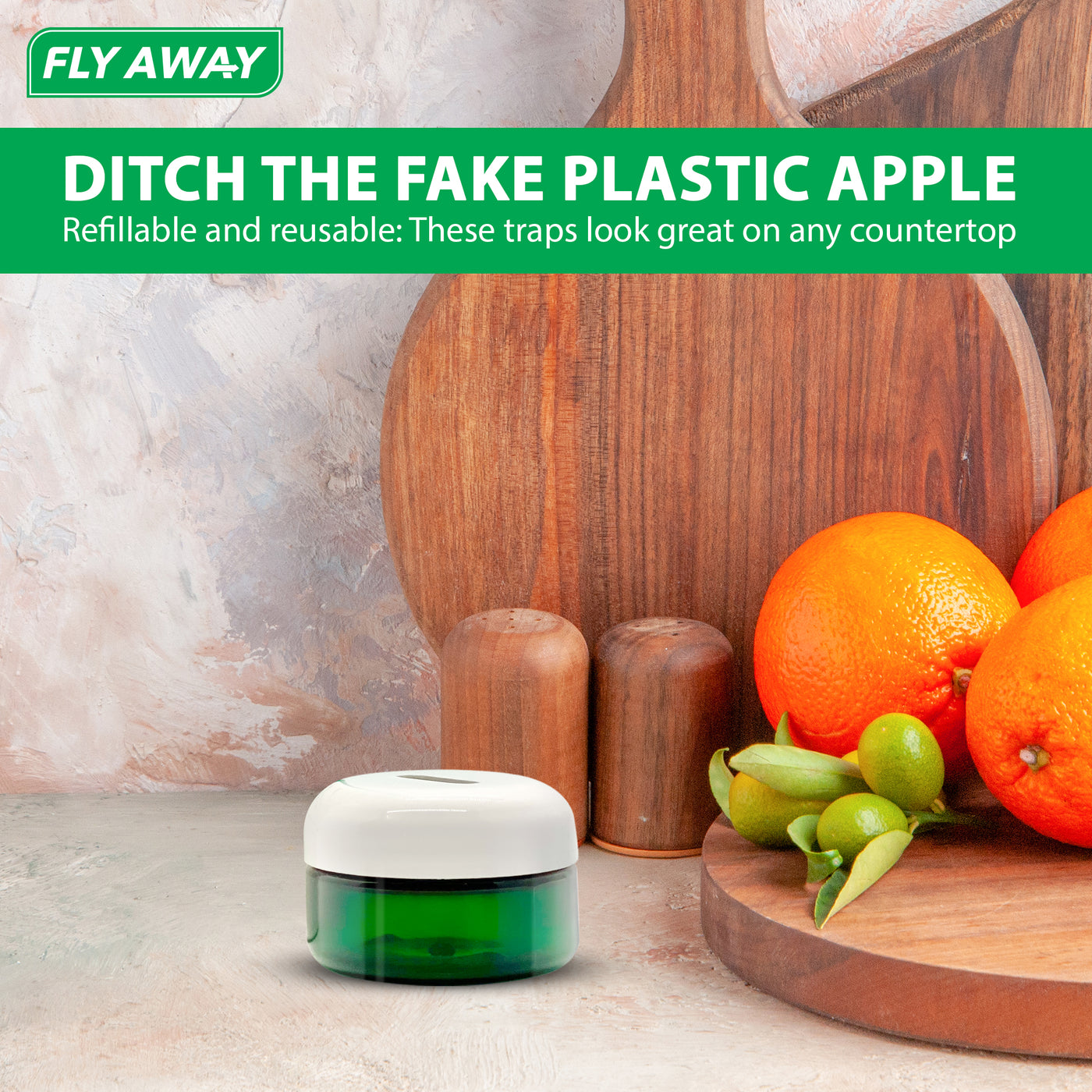 Fly Away Fruit Fly Trap Products - Made in the USA | Fly Away Products
