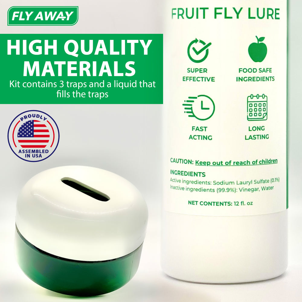 Fly Away Fruit Fly Trap Products - Made in the USA | Fly Away Products