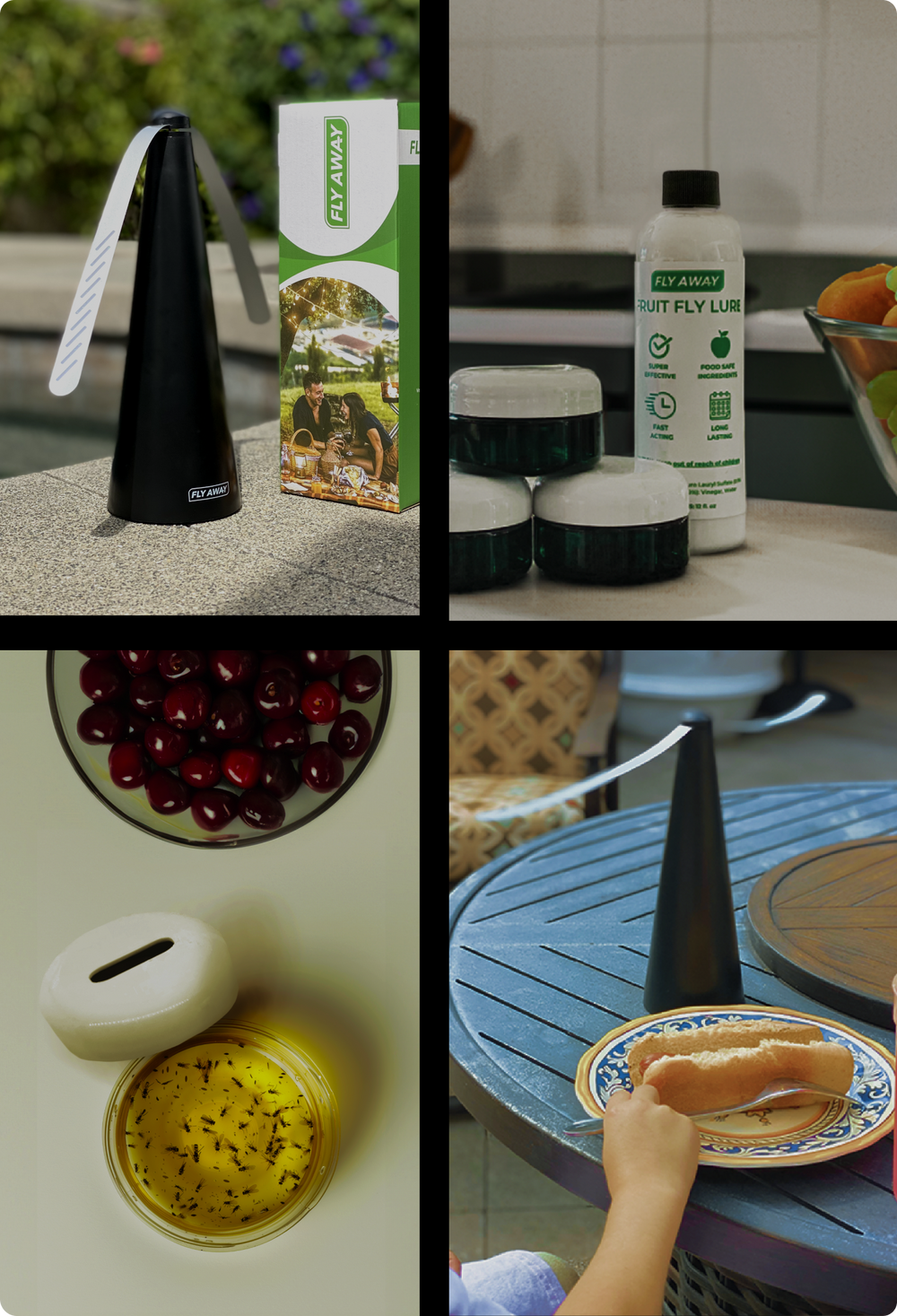 Fly Away Fan - Bug and Pest Repellent Fan. Stop Flies and Gnats