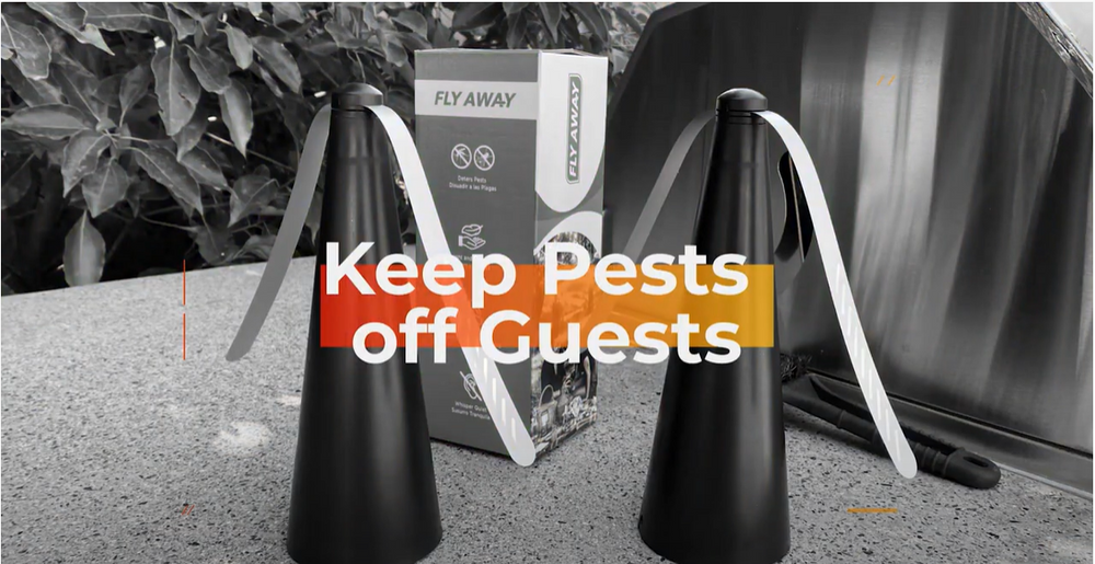 Fly, Mosquito, and Pest Repellent Fan | Fly Away Products